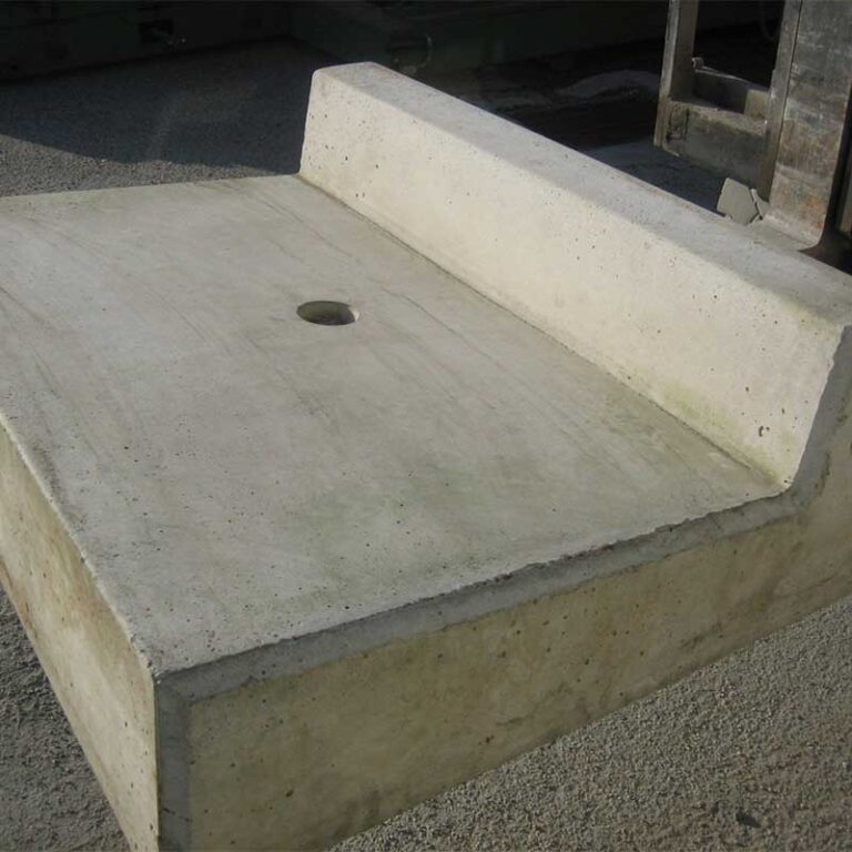 Cunette alla francese prefabbricate in cemento - Prefabbricati EL.BA